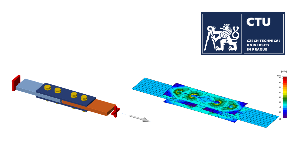 Designing Bolted Lap Joints for Fire Resistance | IDEA StatiCa Designing Bolted Lap Joints for Fire Resistance | IDEA StatiCa